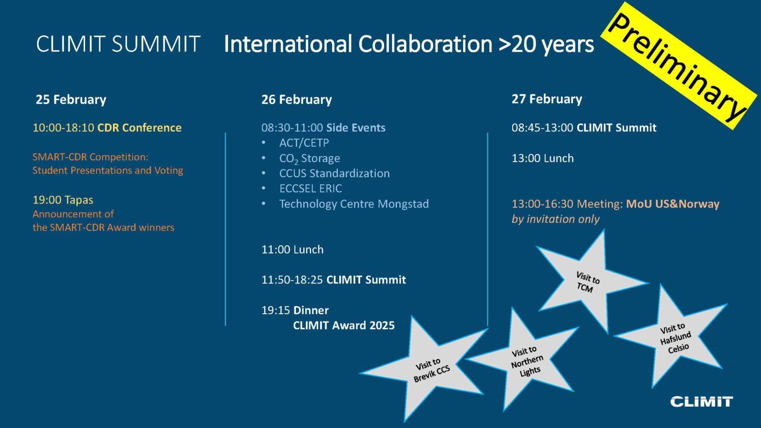 CLIMIT Summit 2025 - Climit