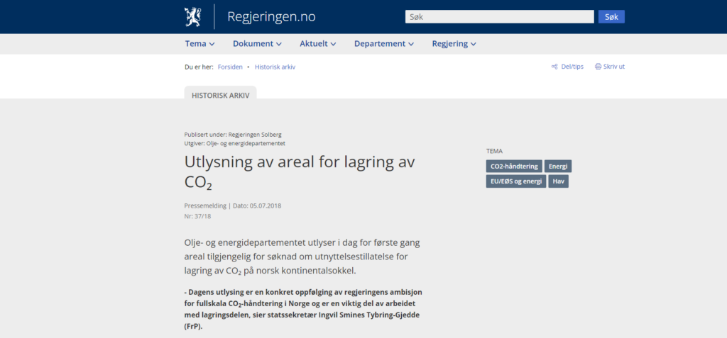 CCS Norway - Sharing knowledge from the Norwegian CCS project Longship