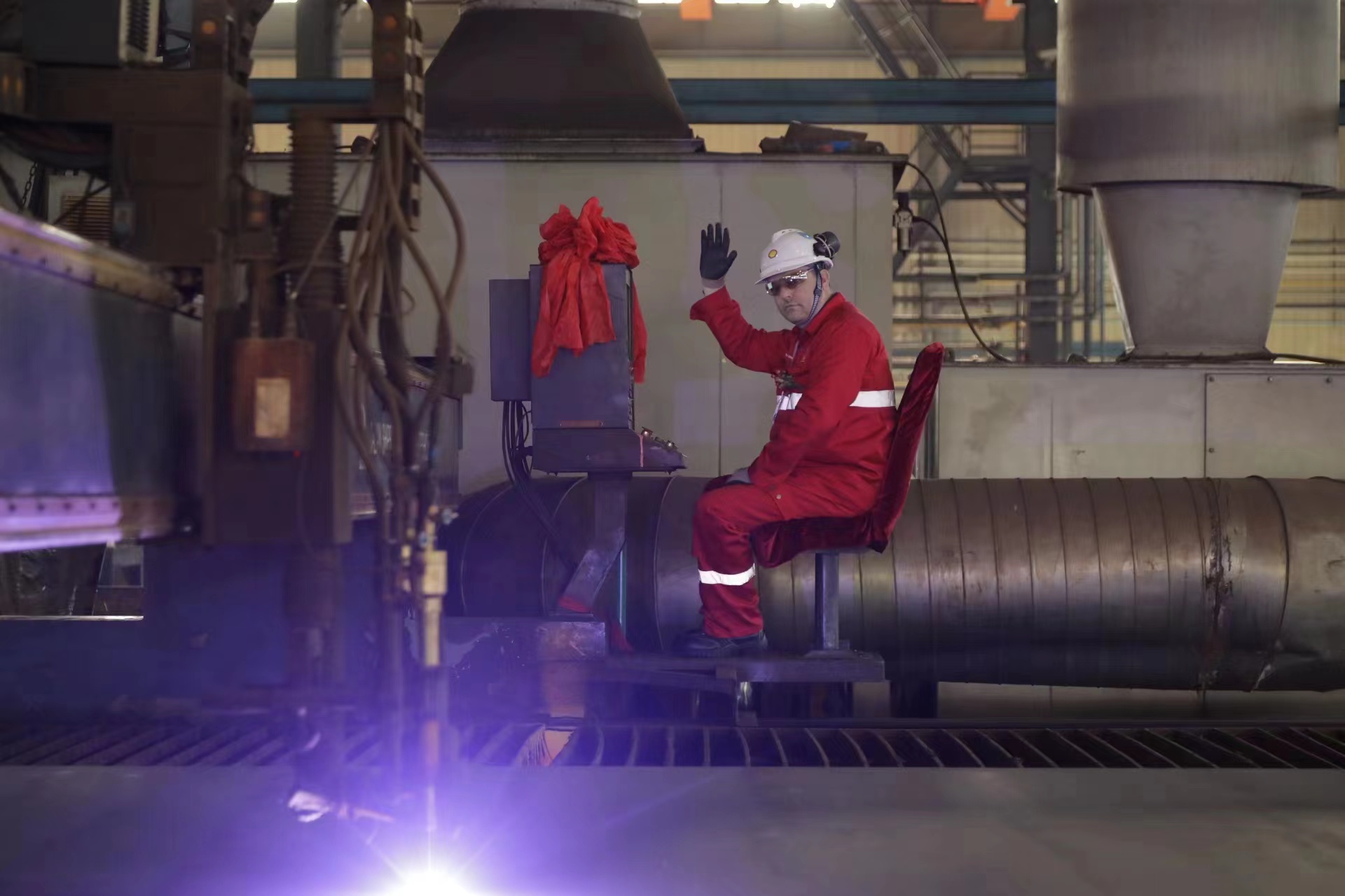 First steel cut for CO₂ transport ships - Fullskala